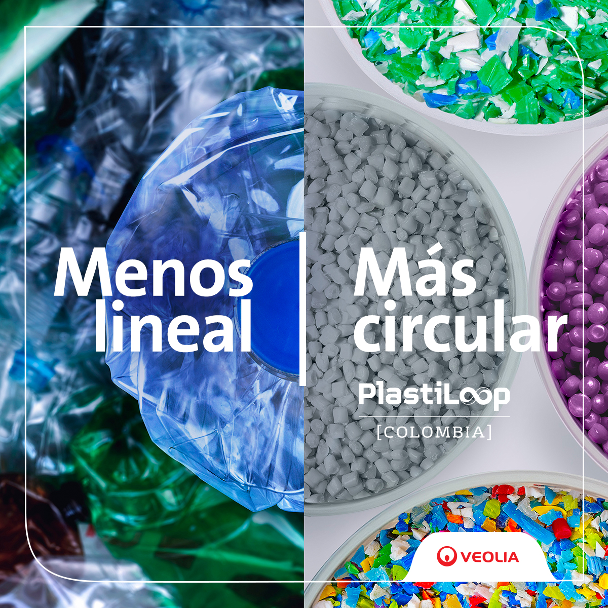[Llega a Veolia Colombia PlastiLoop,] | [Veolia.com/latamib]